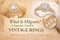 What Is Milgrain? A Signature Detail in Vintage Rings
